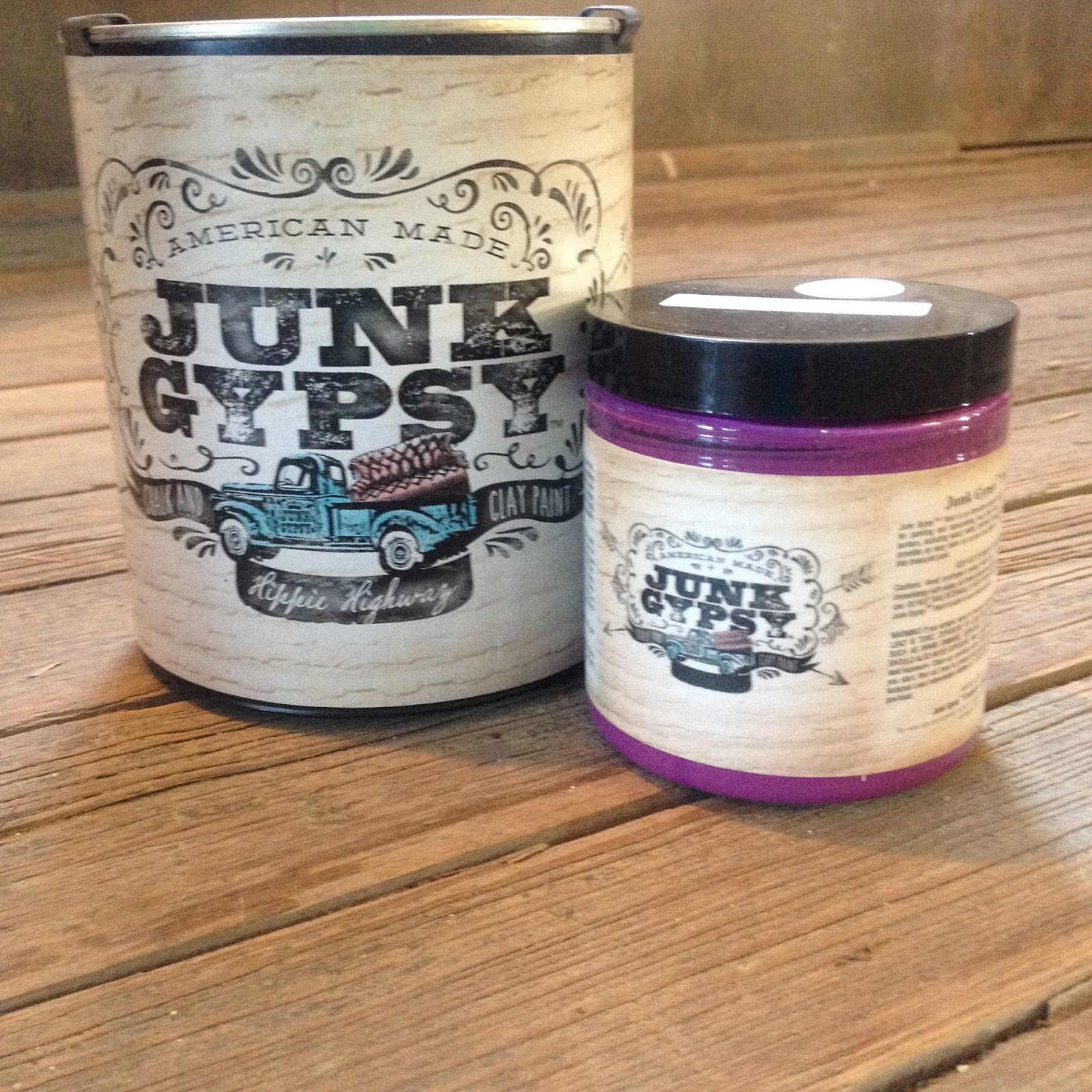 Rusted Gingham: Junk Gypsy Paint