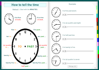 Kirsty's English Class: Time and Routines