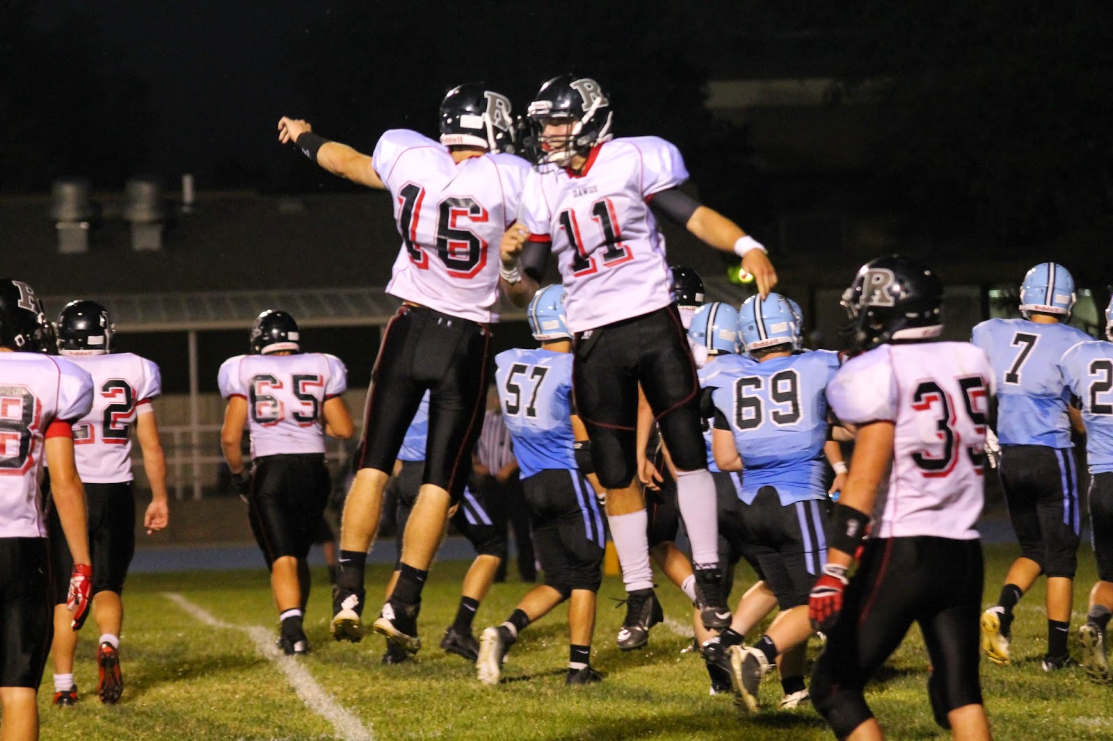 Photos of Rossville and Rossville Alumni: Riley County Football Game Photos