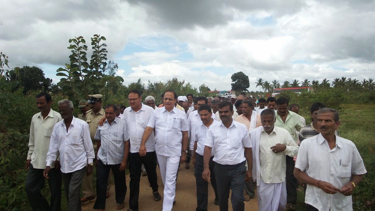 Urban Development Minister of Karnataka: Review at Hassan, Beloor ...