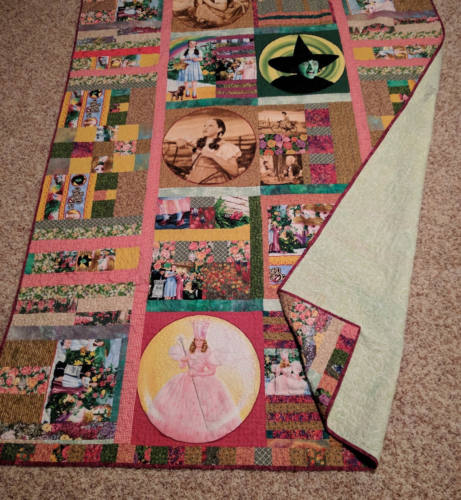 "Wizard of Oz" Full Quilt