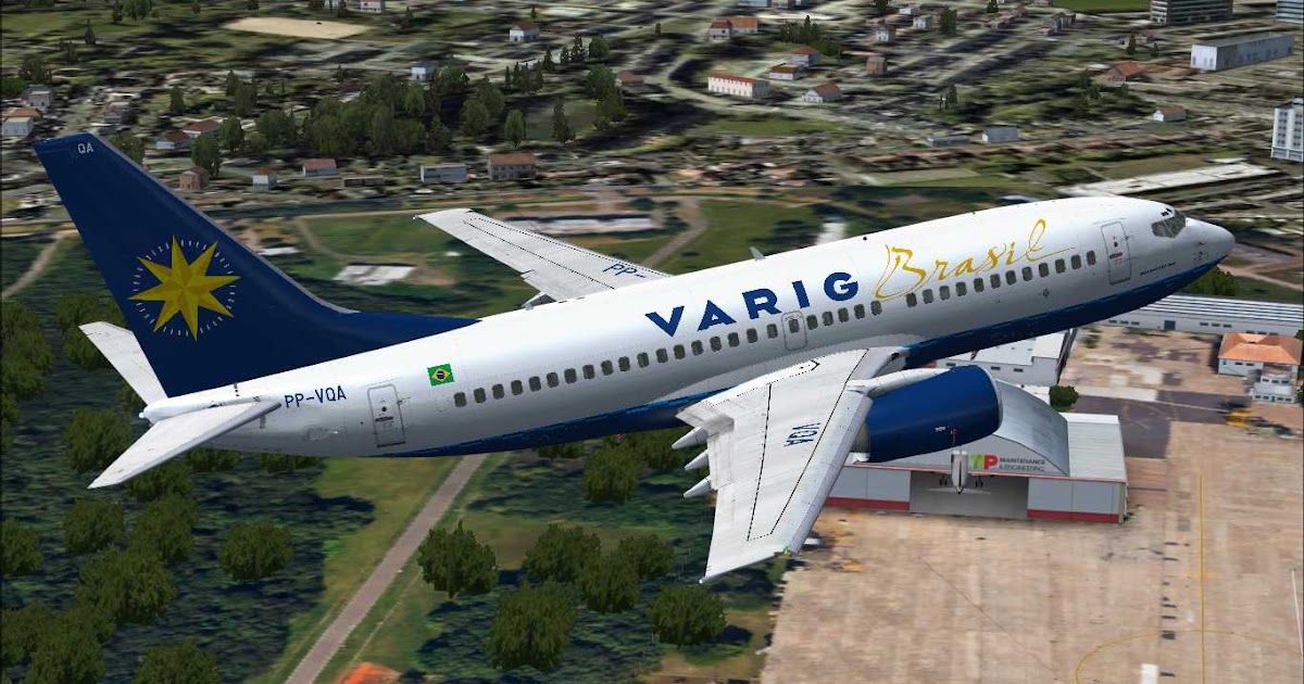 Texturas Brasileiras: Varig PP-VQA Boeing 737-700