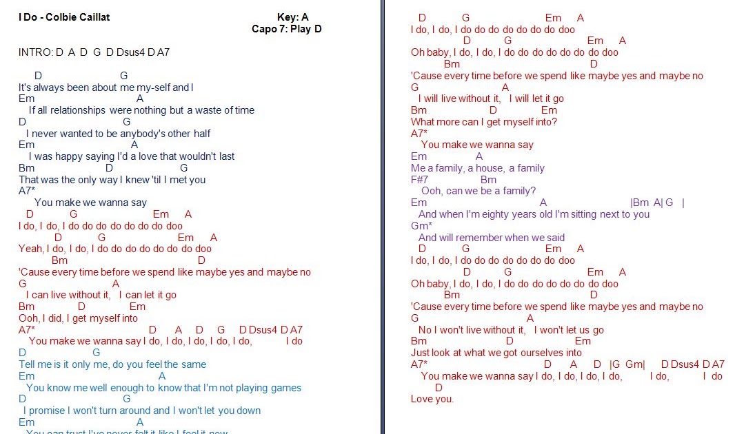 Try Colbie Caillat Lyrics