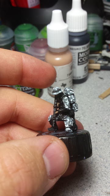 Brush Wizard: Tutorial: How to Paint Urban Camouflage