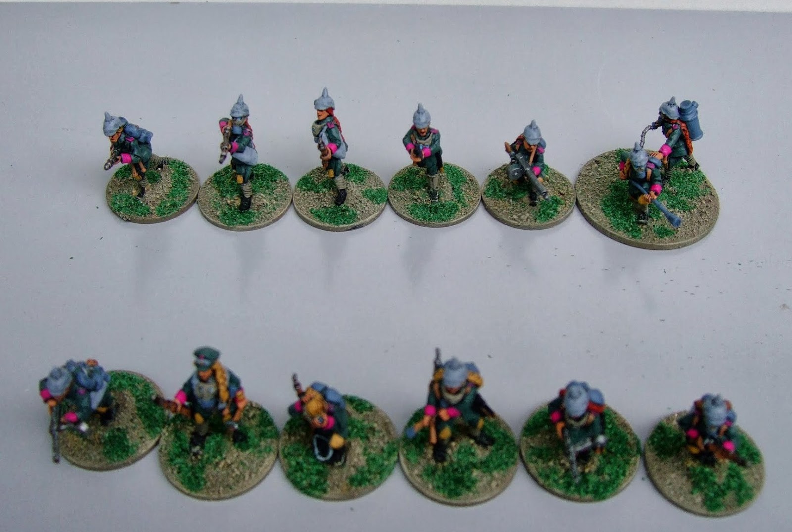 The Angry Lurker: 28mm Victorian Sci-Fi Female Trench Raiders from ...