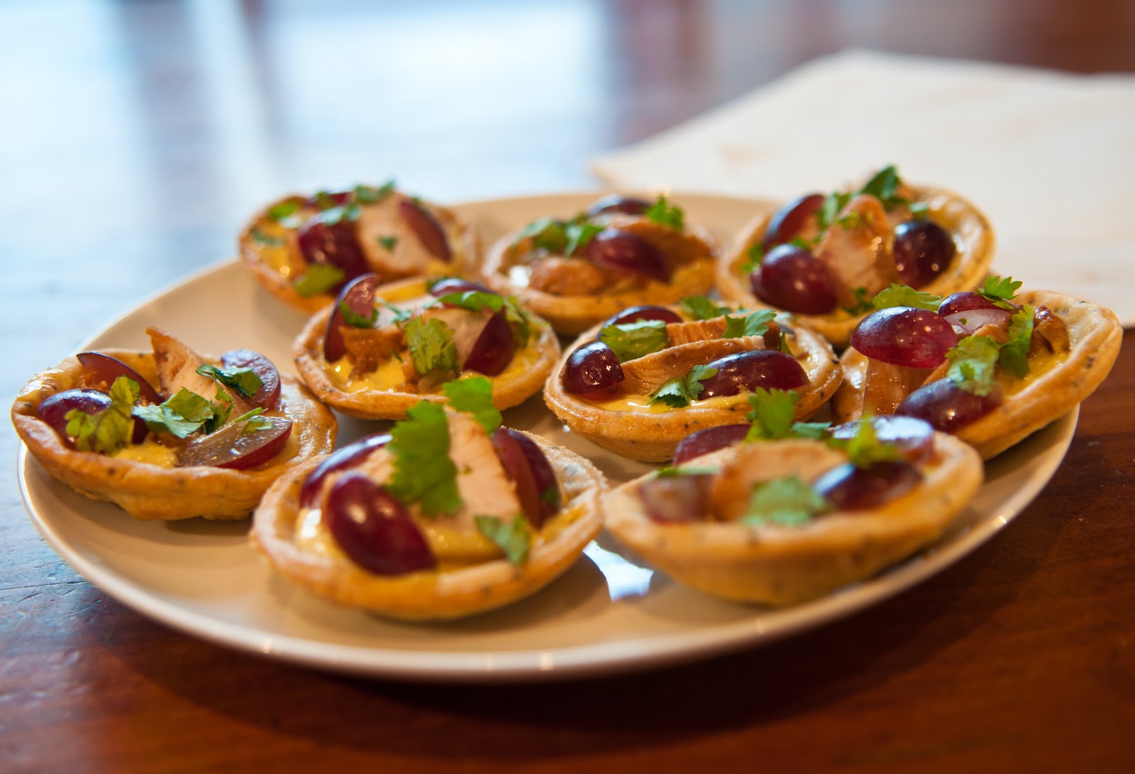 Be Kitchen Happy: Coronation Chicken Tartlets