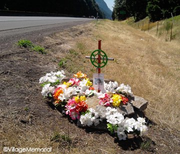 Village Memorial: Roadside Memorials: A Place to Grieve or Safety ...