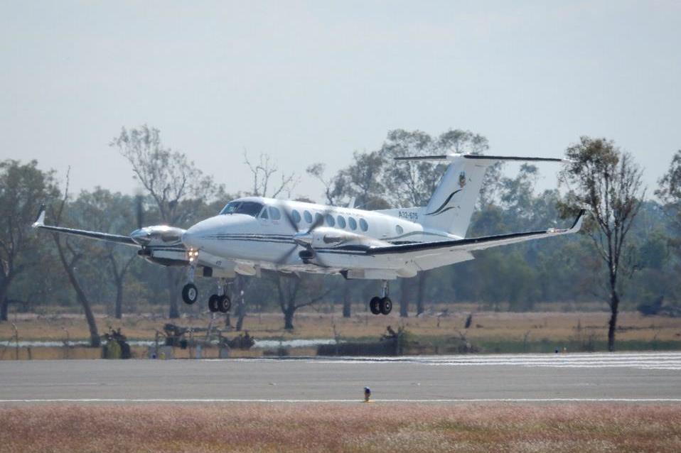 Central Queensland Plane Spotting: RAAF Beech B350 Super King Air A32 ...