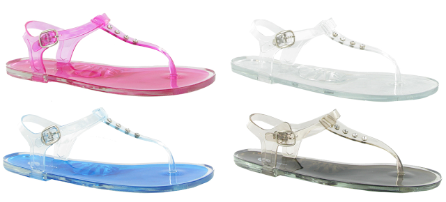 My Chic Closet: Candy Bag Clon y Sandalia-Chanclas de Plastico y Colorines!