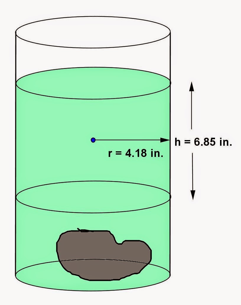 Math Principles: Right Circular Cylinder Problems, 16