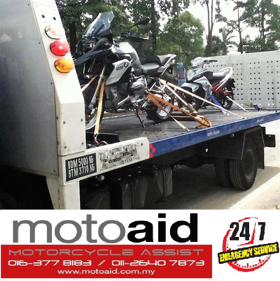 Towing motosikal malaysia: Kenderaan Motoaid