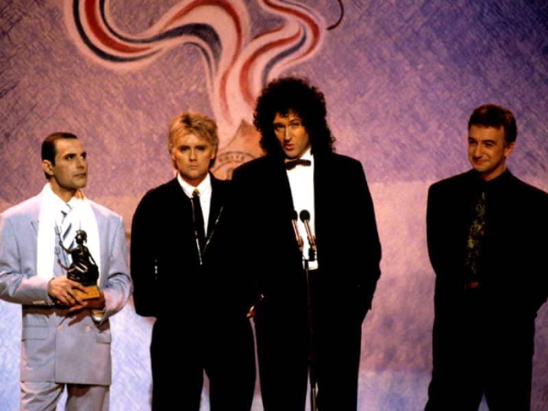 1990 Brit Awards and 20th Anniversary Queen: Candid Photographs From ...