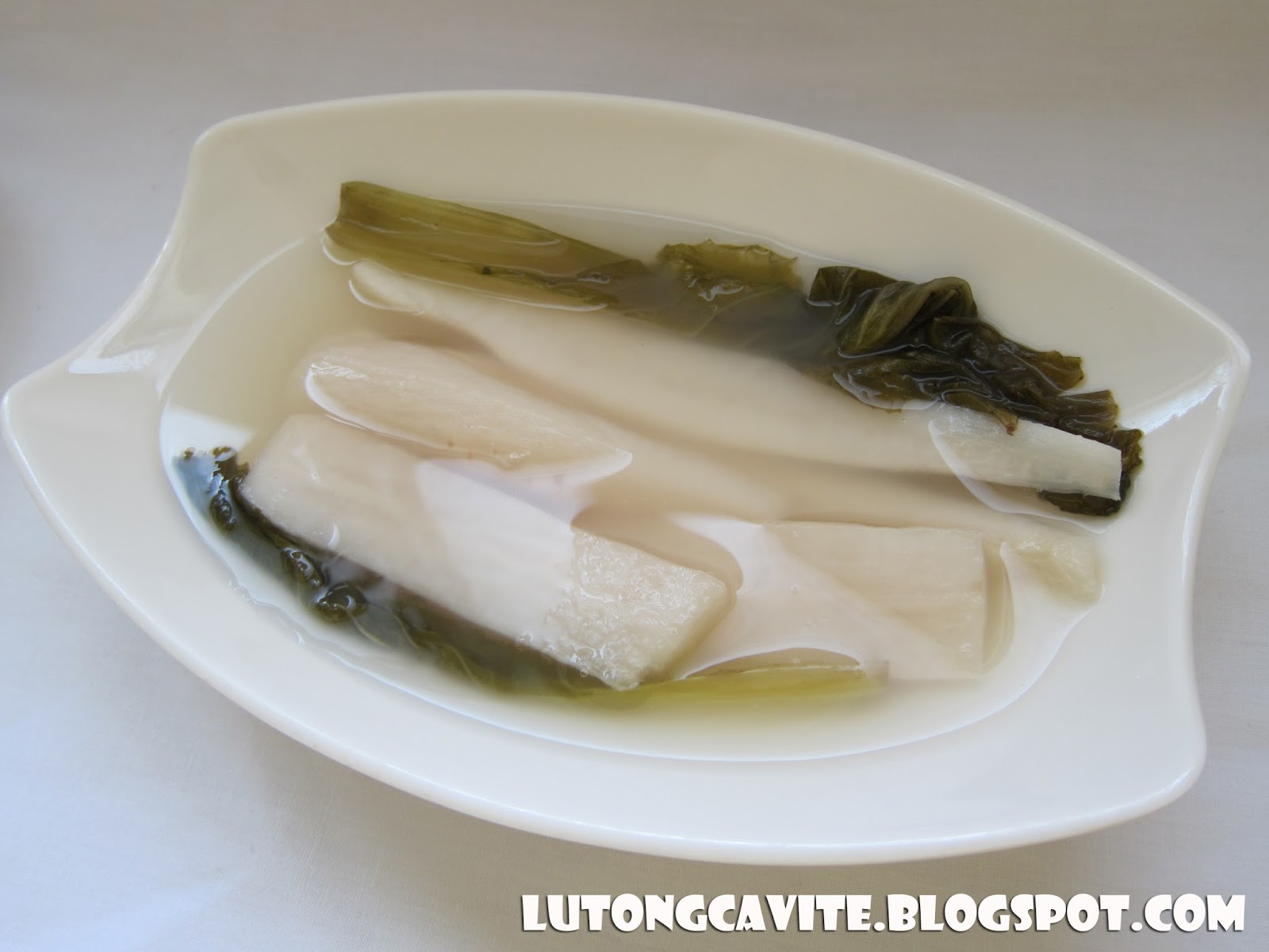 Lutong Cavite : Burong Labanos