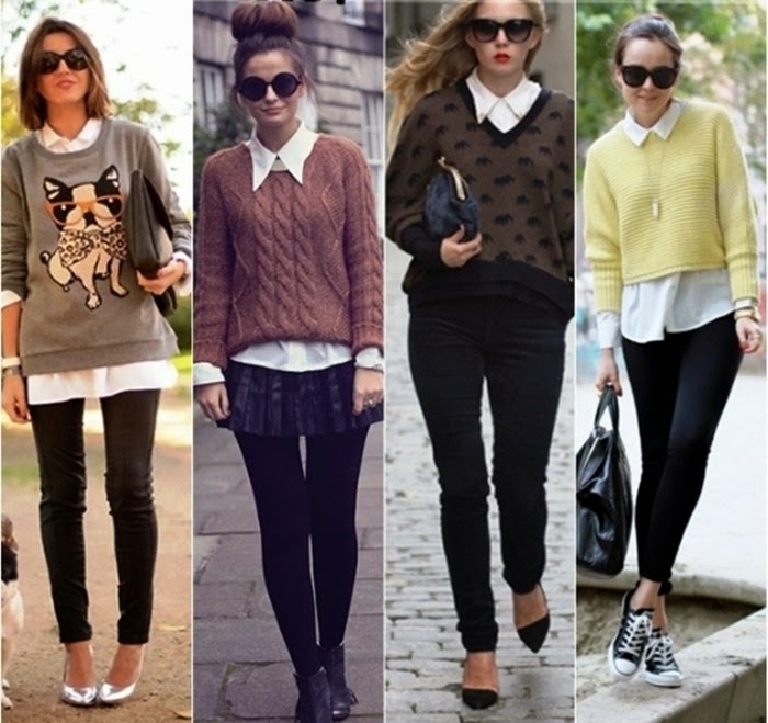 Clic Feminino: Looks Inspiradores Usando Sueter ♥
