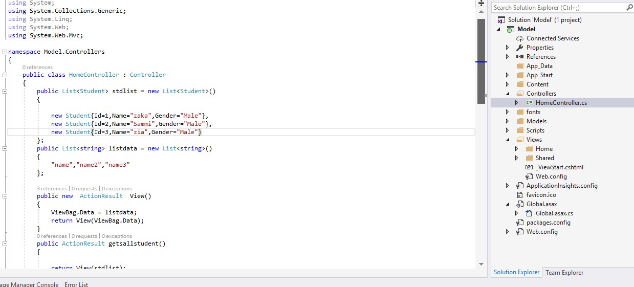 Controllers And Routing In Mvc