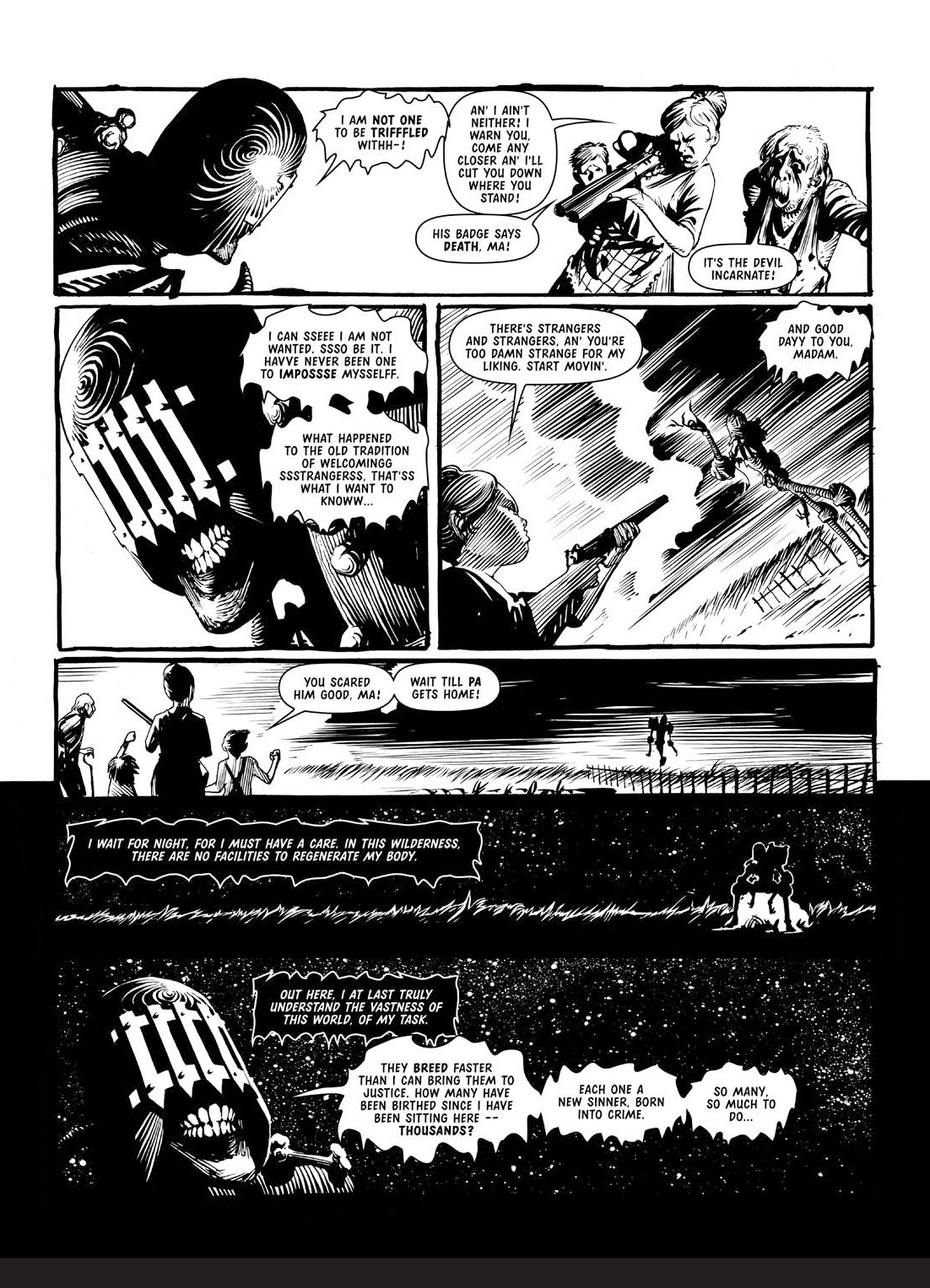 Read online Judge Death comic - Issue # TPB My Name is Death