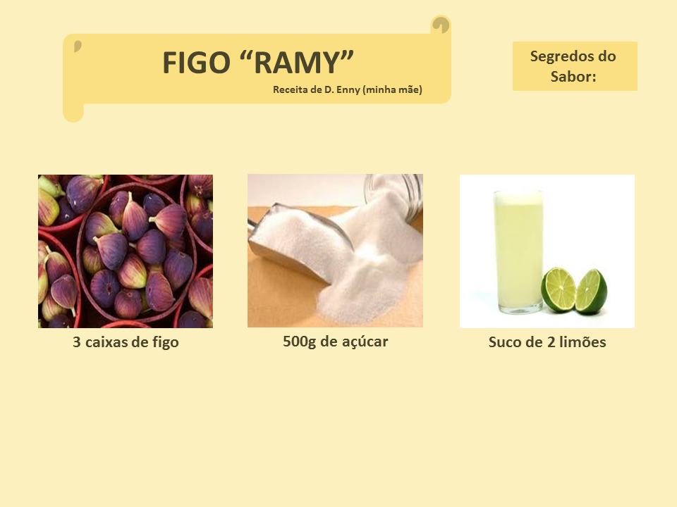 MESAS E MENUS: Como Encantar Na Cozinha - Figo "Ramy"