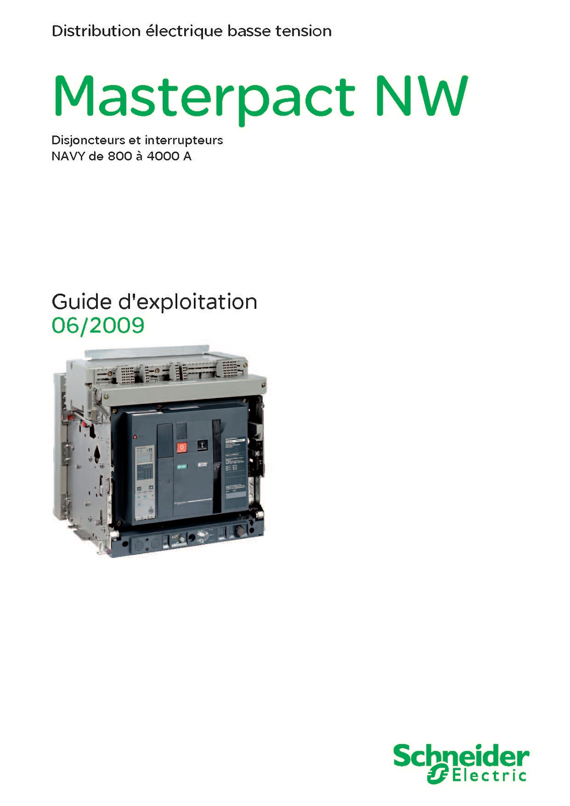 Disjoncteur Masterpact NW - La Grande Bibliothèque