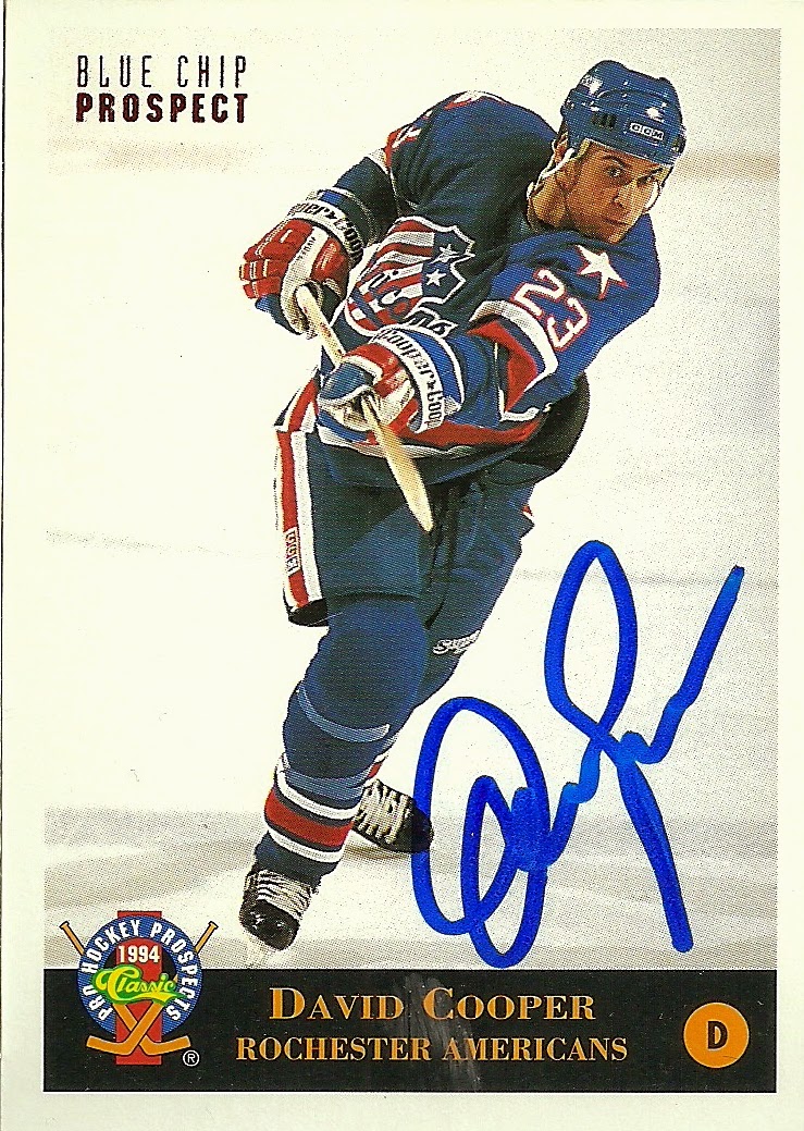 Hell's Valuable Collectibles: David Cooper Autographed Card