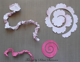Selma's Stamping Corner and Floral Designs: Spiral Rose Tutorial