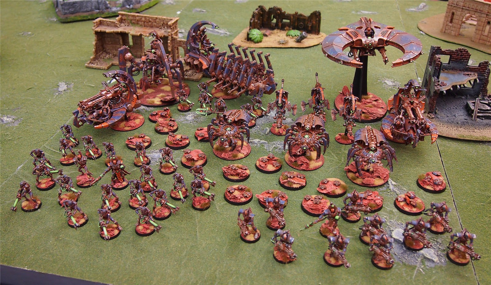 Legio Minimus: Necron Army Complete!