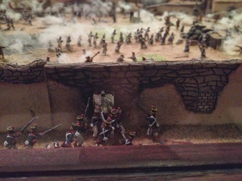 Tides of War: Paint Bench: 15mm Battle of the Alamo Diorama Revisted