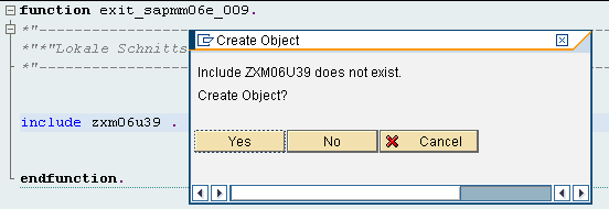 Sap Abap Implementing Or Activate Customer Exits Function Module Exits