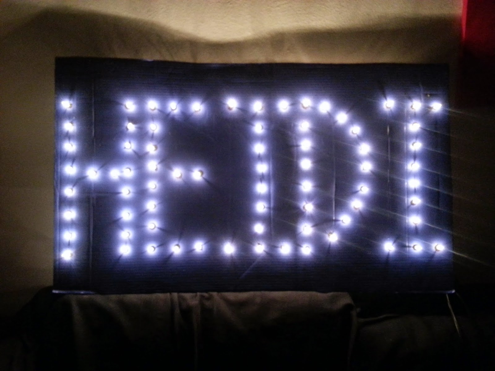 DIY Name in Lights!
