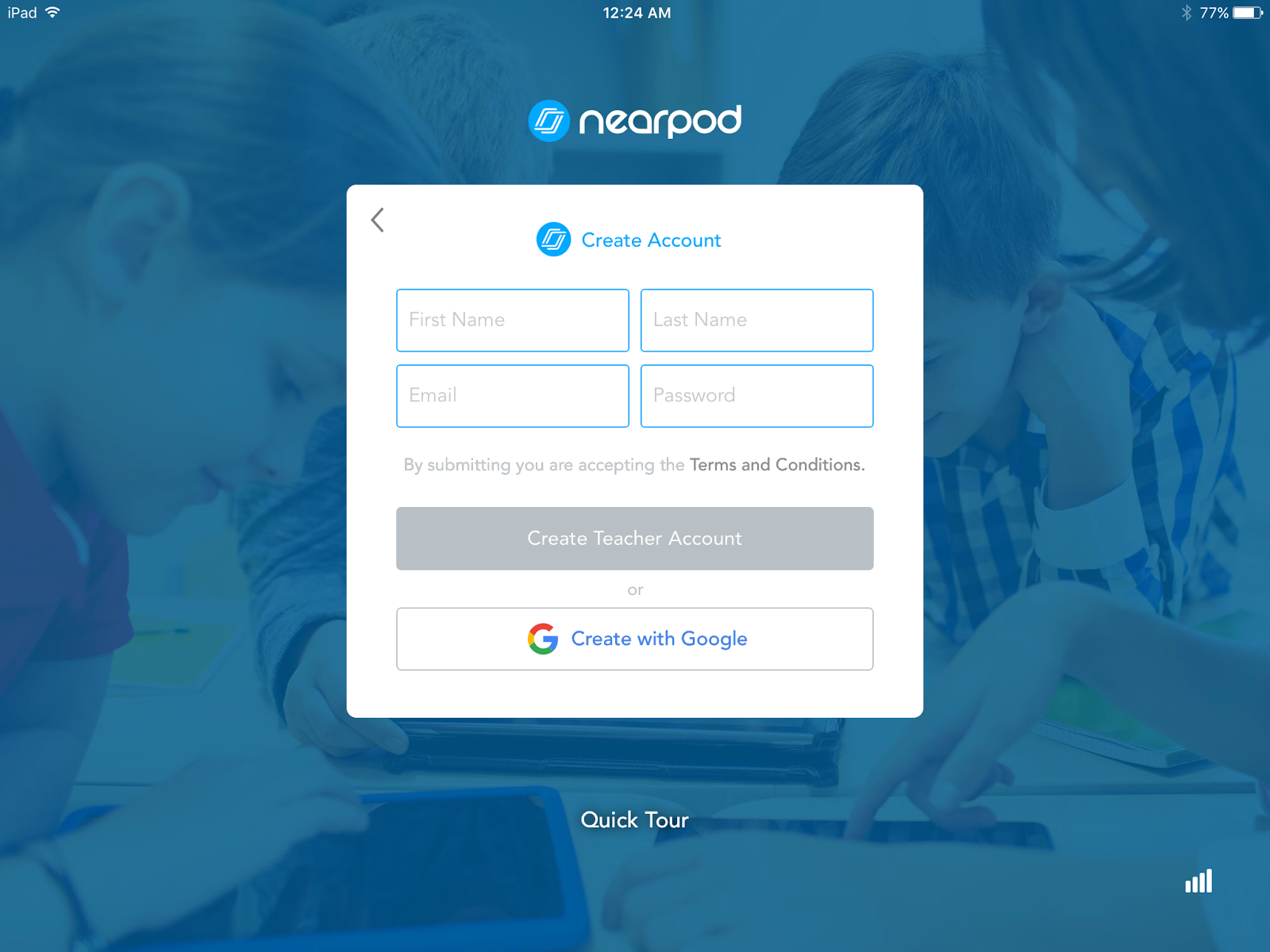 Nearpod PD: Creating an Account