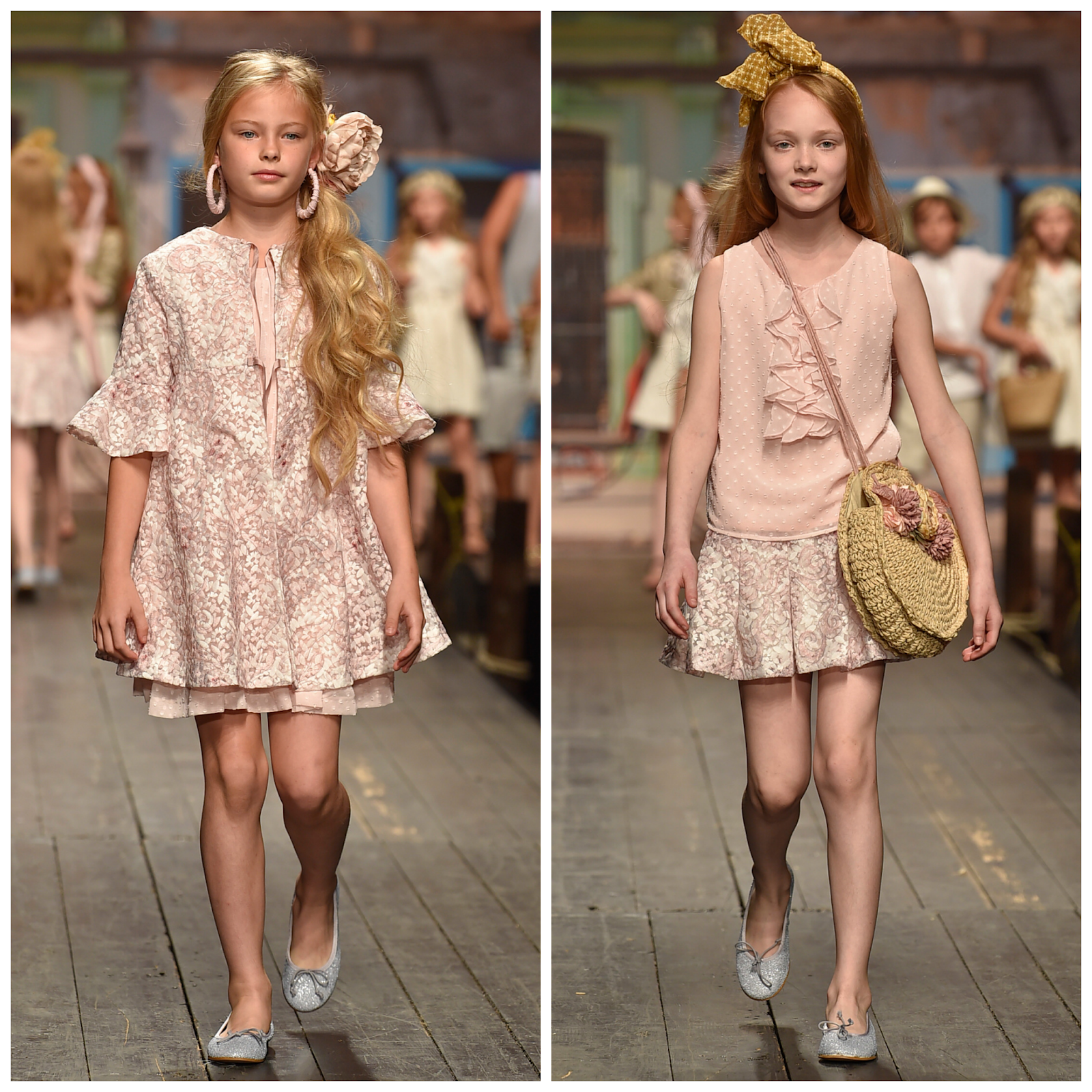 I TONI IUTA DI TARTALETA, LA SFILATA RICCA DI DETTAGLI - LITTLEVA