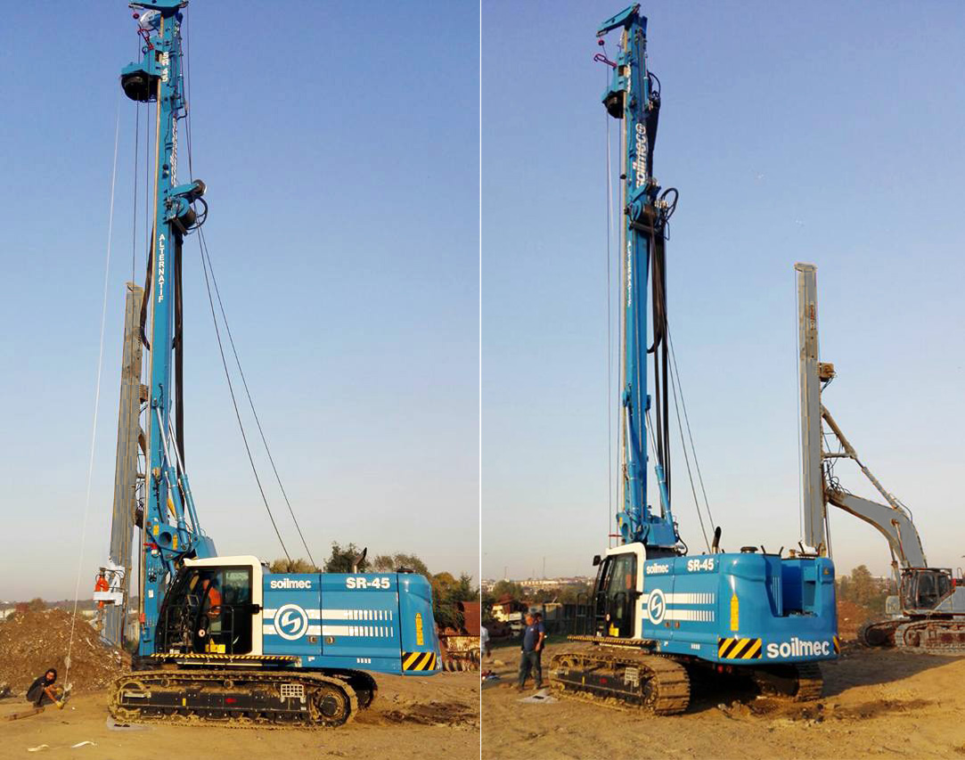 Soilmec SR-45 yeni adresi Alternatif Zemin