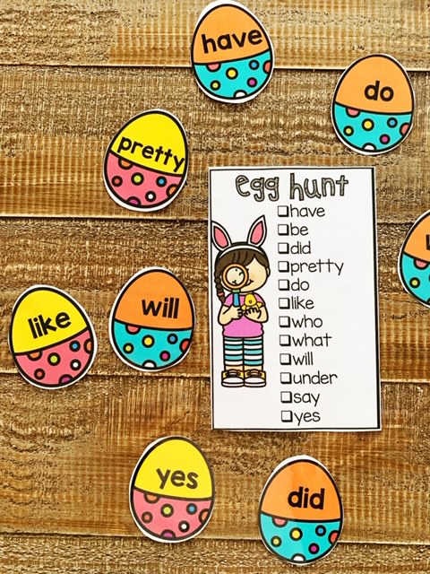 Spring Literacy Centers for Kindergarten | Busy Hands and Minds