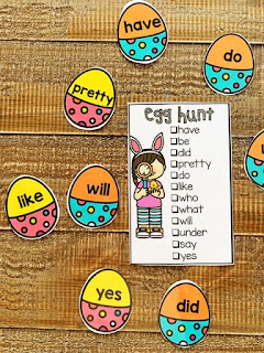 Spring Literacy Centers for Kindergarten | Busy Hands and Minds