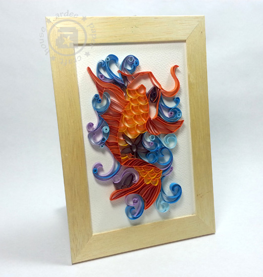 Quilling Koi Fish | ardee's creation