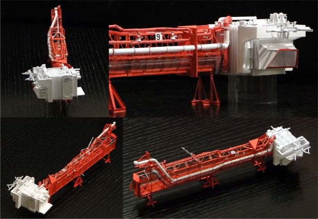 Command Module Service Arm Papercraft | Papercraft Paradise ...