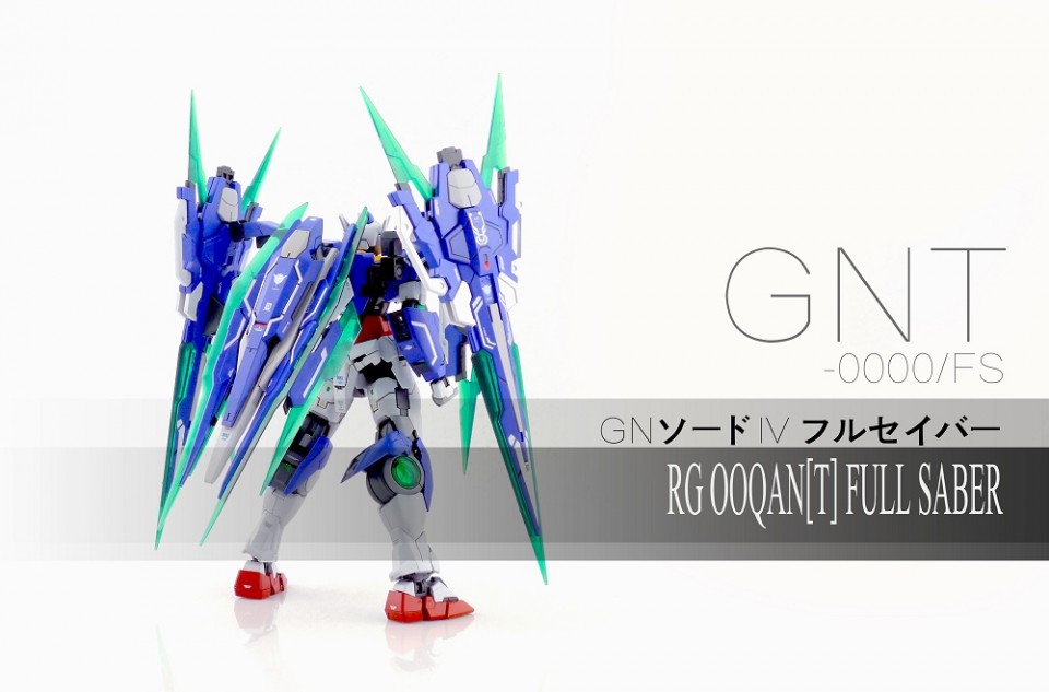 Custom Build: RG 1/144 00 Qan [T] Full Saber