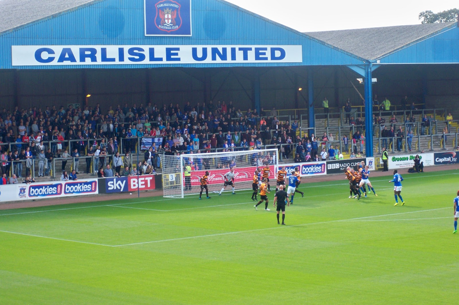 Football Grounds visited by Richard Bysouth: Carlisle United FC