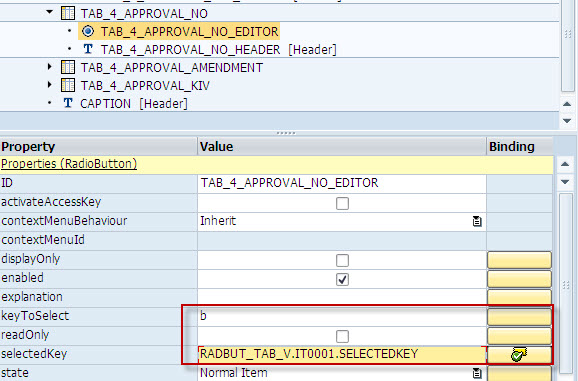 An SAP Consultant: Web Dynpro ABAP - Radio buttons on Table row