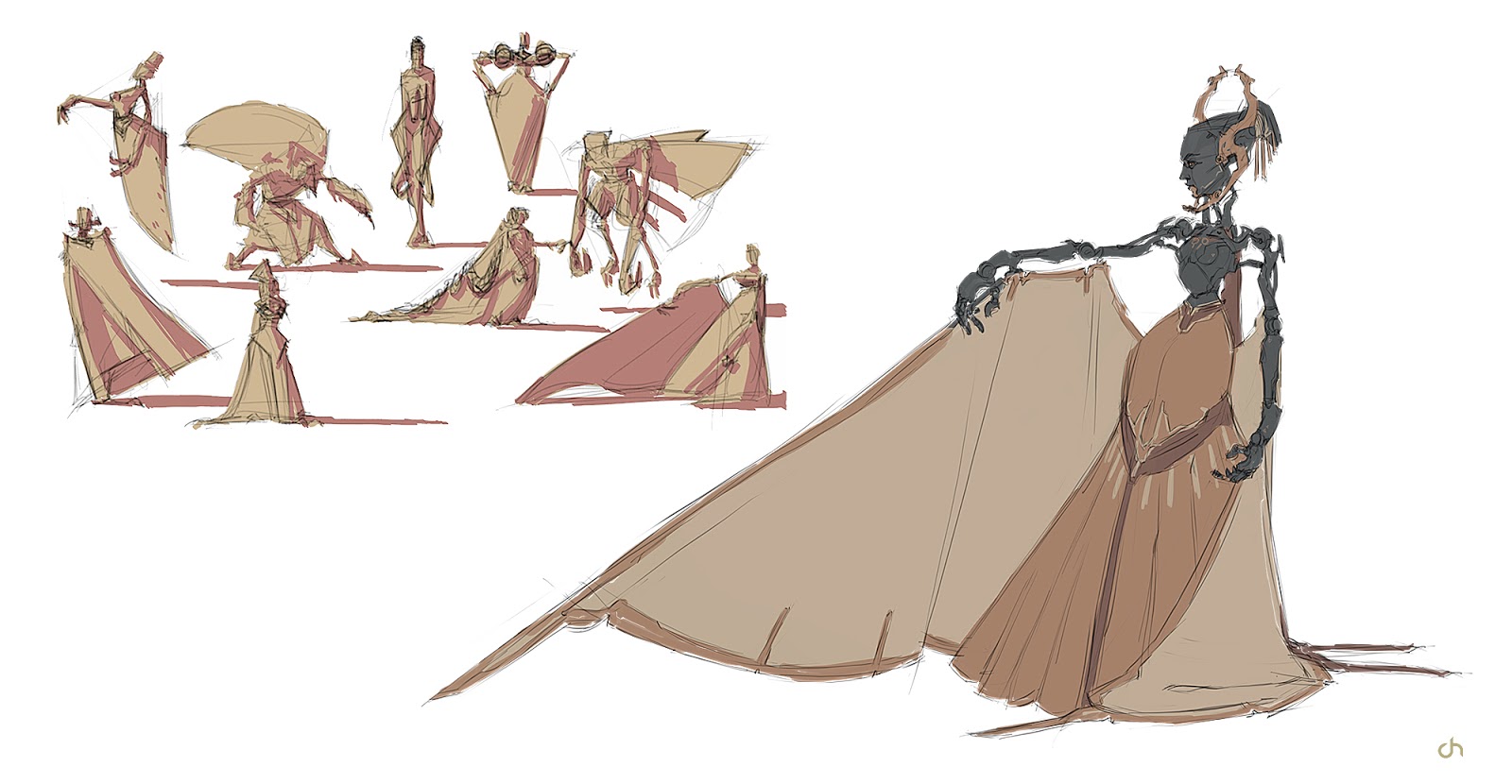 David Heidhoff Concept Art Blog: Queen Aphrodite