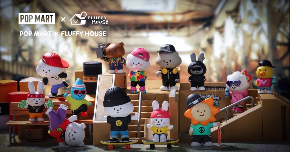 "FLUFFY in da HOUSE" New Blind Box Series by FluffyHouse x POPMART