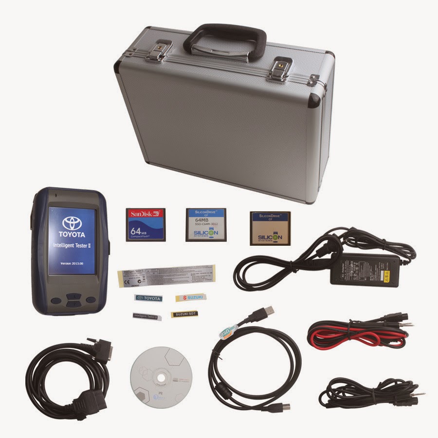 jobd2: TOYOTA Denso Intelligent Tester 2 IT2 DST-2 with suzuki バージョン2013.10