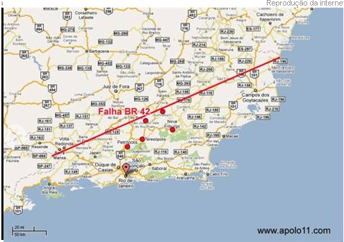 Despertai povo de DEUS: Falhas geológicas no Brasil - bom lembrar.