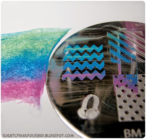 Slightly Nail Polished: Gradient Stamping Tutorial...