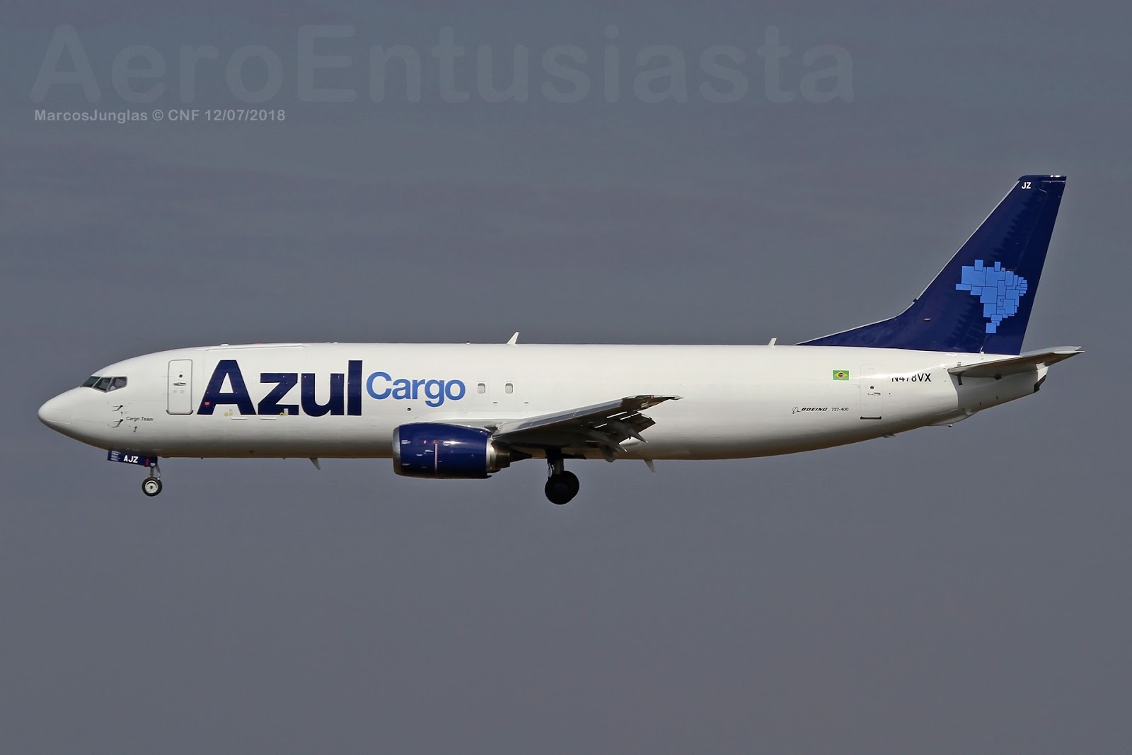 Site AeroEntusiasta - 23 ANOS: PR-AJZ: CHEGOU O PRIMEIRO BOEING PARA A ...