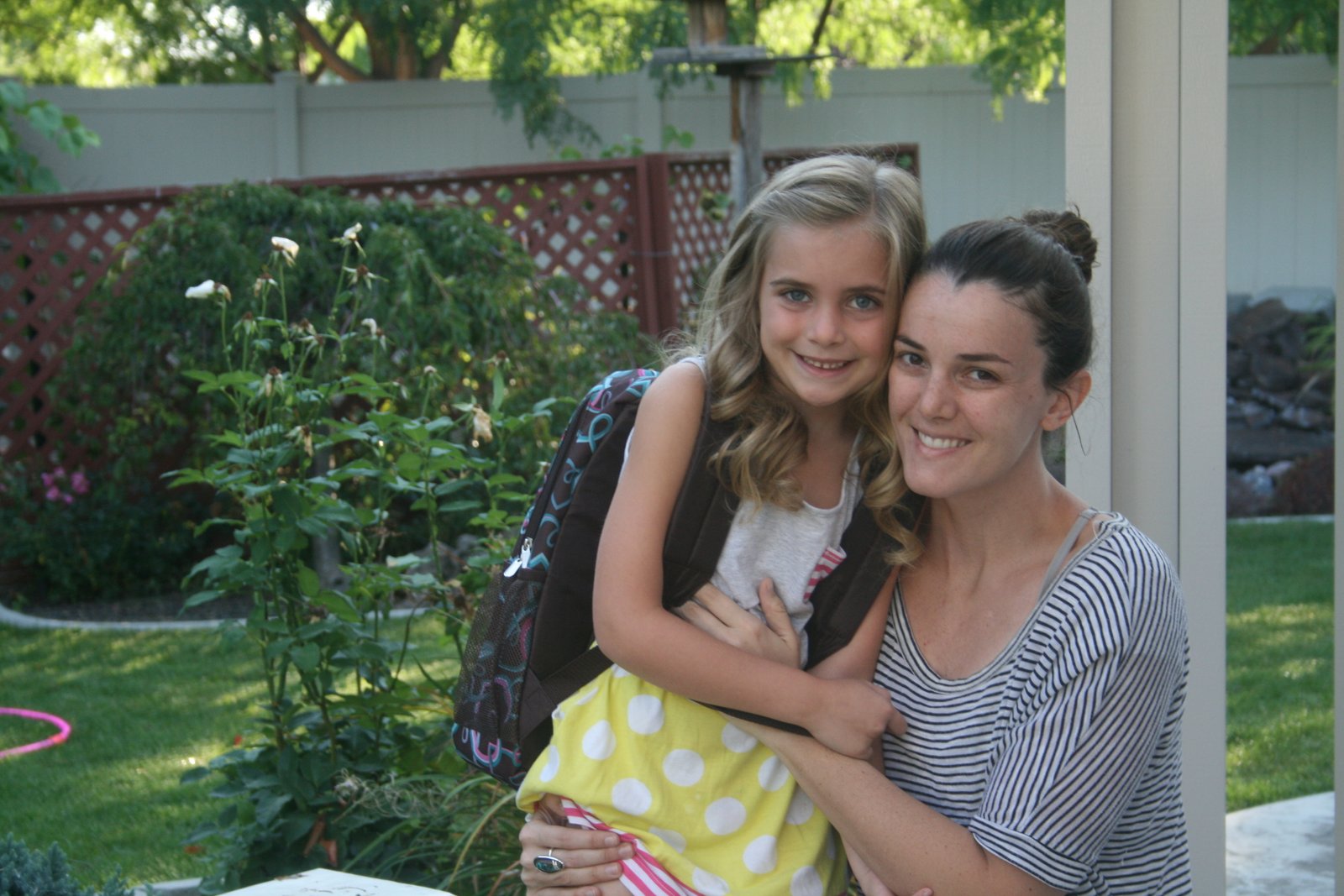 Oyler Family: First Day of 1st Grade