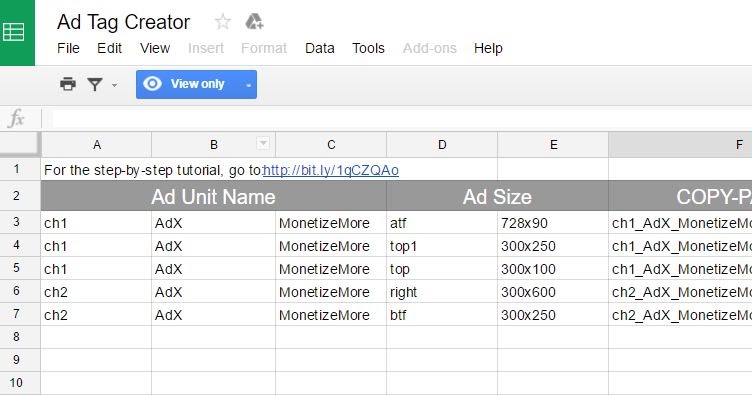 [DFP] - 6: How to create Ad tags in DoubleClick ad Exchange