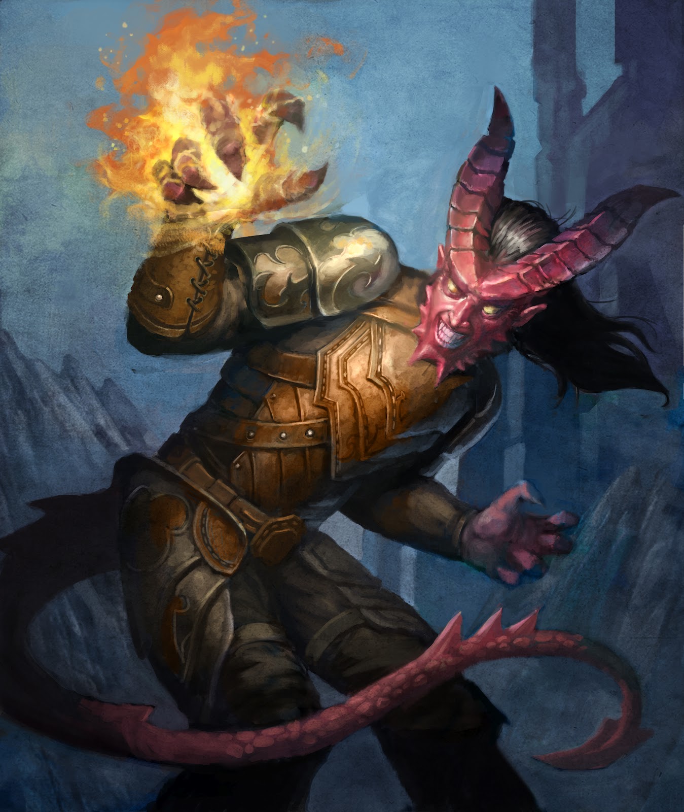 1000+ images about ROL Characters - Tiefling on Pinterest