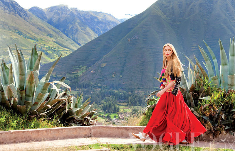 Tania Cavenecia Torres: Princessa Inca ~ Vogue Mexico