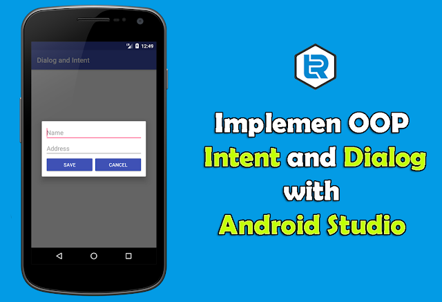 Android Studio - Implementation OOP with Intent and Dialog