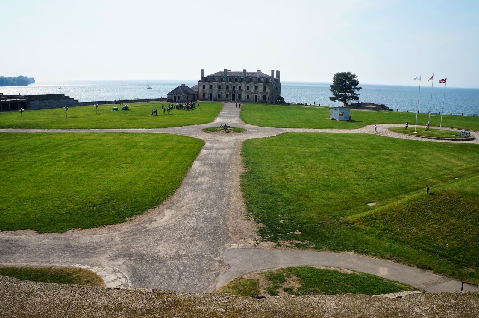 Evan and Lauren's Cool Blog: 7/4/14: Old Fort Niagara